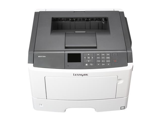 Lexmark MS410 MS415dn Plain Paper Print Monochrome Laser Laser Printer ...