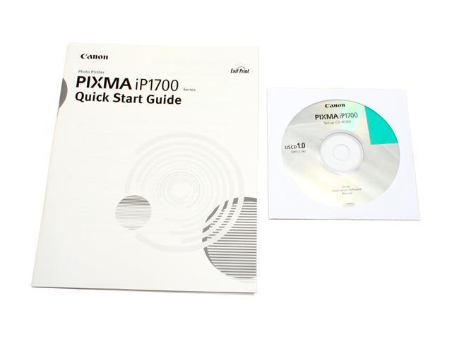 Canon PIXMA iP1700 1436B002 USB InkJet Photo Color Printer - Newegg.com