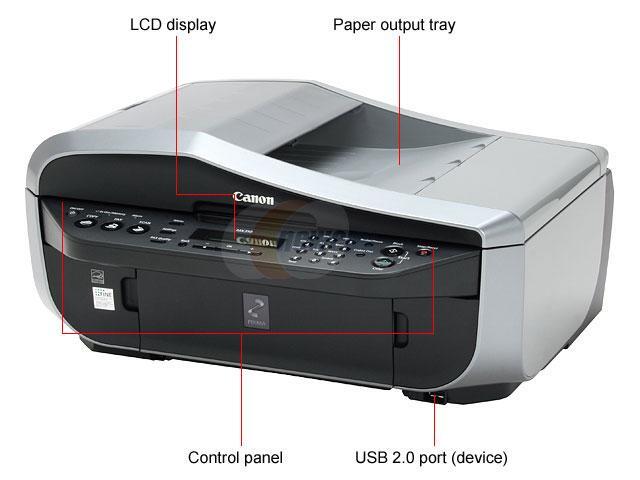 Canon PIXMA MX310 2184B002 USB InkJet MFC / All-In-One Color Printer ...
