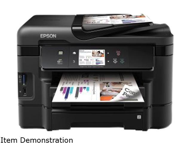 Refurbished: EPSON WorkForce WF-3540 Ethernet (RJ-45) / USB / Wi-Fi ...