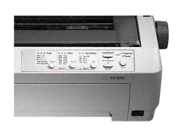 EPSON FX Series FX-2190N C11C526001NT 9 pins Dot Matrix Printer ...