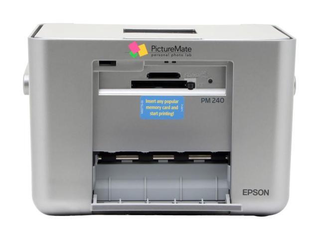 EPSON PictureMate Snap - PM 240 C11C660001 USB InkJet Photo Color ...