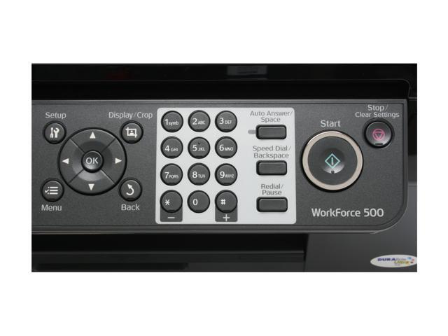 EPSON WorkForce 500 InkJet MFC / All-In-One Color Printer - Newegg.com