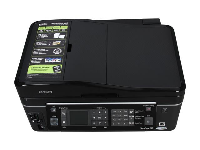 EPSON WorkForce 610 C11CA50201 Ethernet (RJ-45) / USB / Wi-Fi InkJet ...