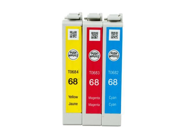 EPSON 68 (T068520) DURABrite Ultra High-capacity multi-pack Ink ...