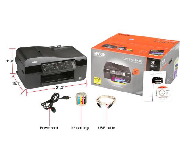 EPSON Stylus NX305 C11CA17241 USB InkJet MFC / All-In-One Color Printer ...