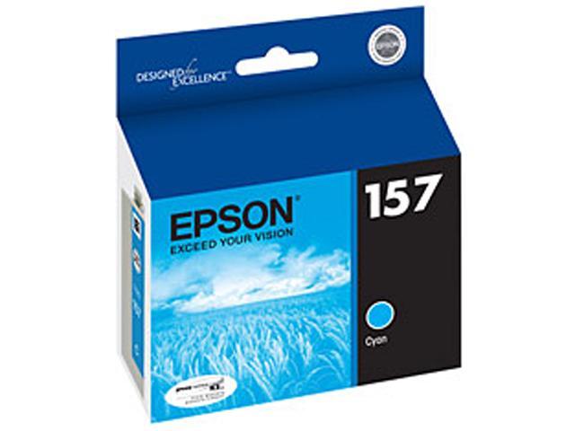 EPSON T157220 UltraChrome K3 157 Ink Cartridge Cyan - Newegg.com