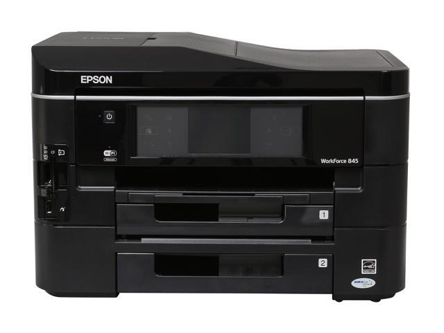EPSON WorkForce 845 C11CB92201 Ethernet (RJ-45) / USB / Wi-Fi InkJet ...
