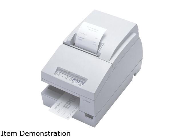 Epson TM-U675 Multifunction Impact Printer without MICR + Auto Cutter ...