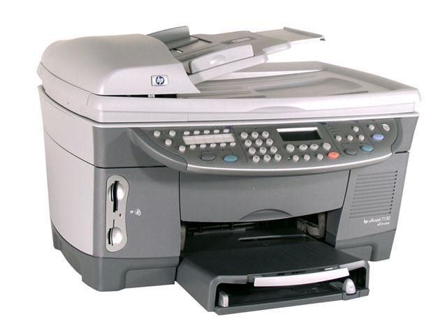 HP Officejet 7130 C8389A Ethernet (RJ-45) / USB InkJet MFC / All-In-One Color Printer - Newegg.com