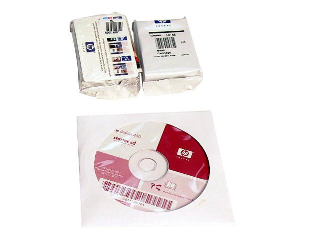 HP Deskjet 450ci C8111A LPT / USB InkJet Mobile Color Printer - Newegg.com