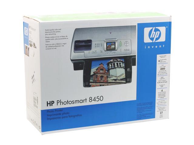 HP Photosmart 8450 InkJet Photo Color Printer - Newegg.com
