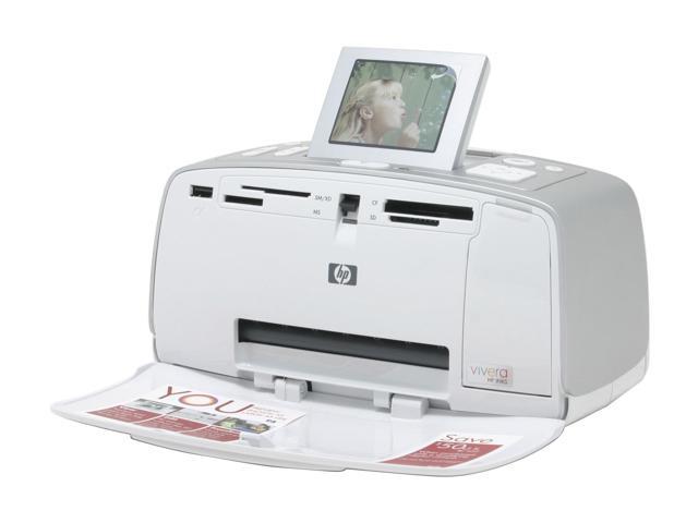 Open Box: HP Photosmart 385 Q6387A USB InkJet Photo Color Printer ...