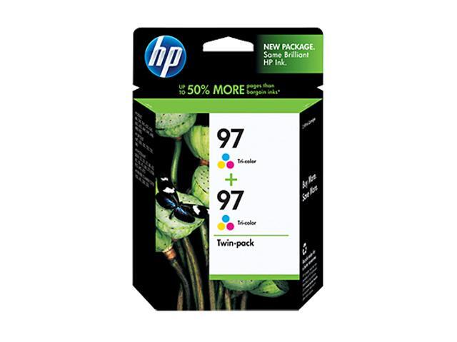 HP 97 Tri-color Inkjet Print Cartridges 2-pack (C9349FN#140) - Newegg.com