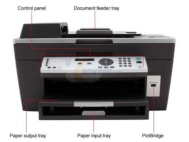 LEXMARK X7350 20W0000 USB Thermal Inkjet MFC / All-In-One Color Printer ...