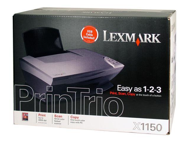 LEXMARK X1150 17M0284 InkJet MFC / All-In-One Color Printer - Newegg.com