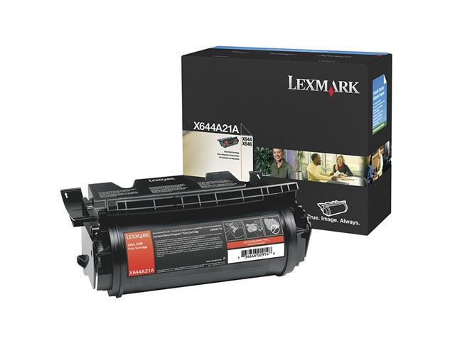 Lexmark X644A21A Toner Cartridge - Black - Newegg.com