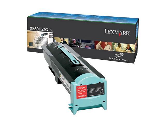 Lexmark X850H21G Toner Cartridge - Black - Newegg.com