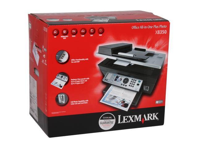 LEXMARK X series X8350 21M0000 Ethernet (RJ-45) / USB Thermal Inkjet ...