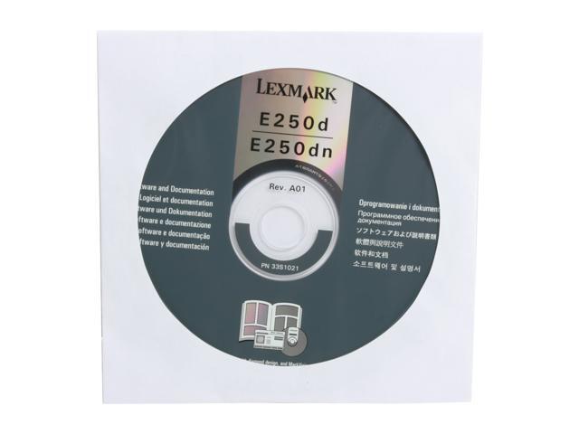 Lexmark E250dn 33S0300 Workgroup Monochrome Ethernet (RJ-45) / LPT ...