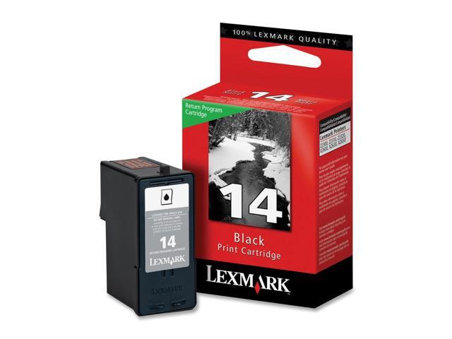 Lexmark 14 Return Program Ink Cartridge - Black - Newegg.com