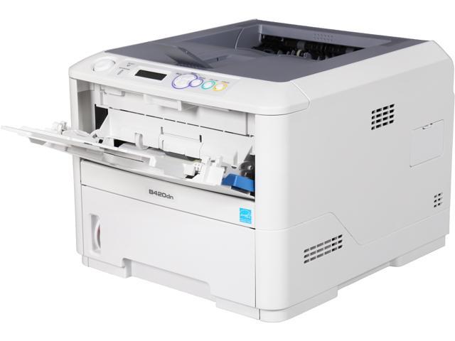 Okidata B420DN(62431203) Workgroup Monochrome Ethernet (RJ-45) / LPT / USB LED Printer - Newegg.com