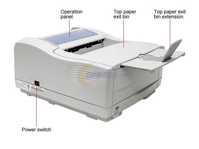 Okidata B4100 Personal Monochrome USB LED Printer - Newegg.com