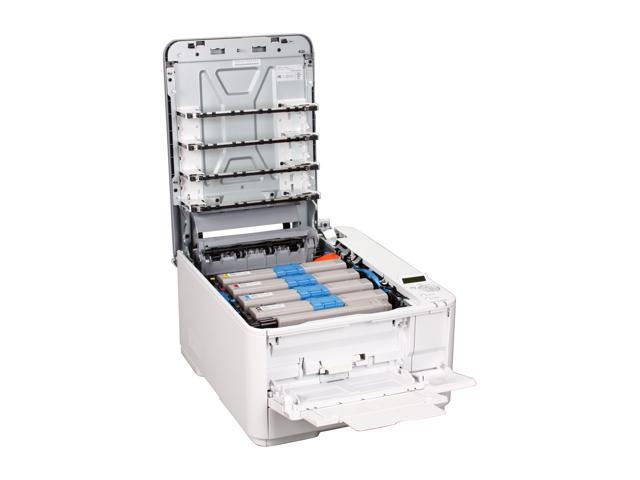 OKIDATA C330dn Workgroup Up to 25 ppm Color LED Network Printer ...