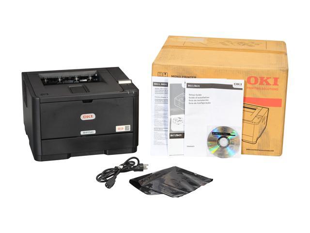 OKIDATA B411dn Workgroup Up to 35 ppm Mono LED Network Printer (91659803) - Newegg.ca