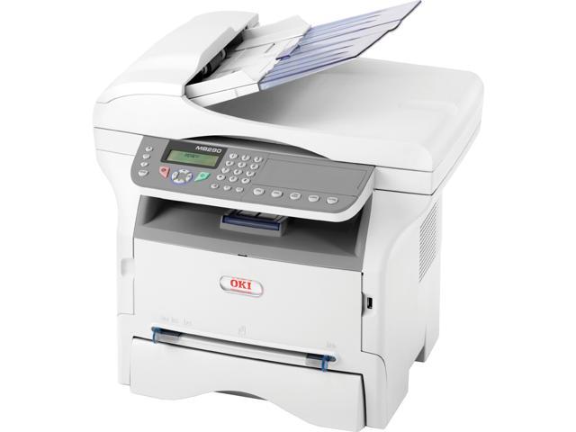 OKIDATA MB290 MFP/ All-In-One Up to 22 ppm Mono Laser Printer (62431901 ...