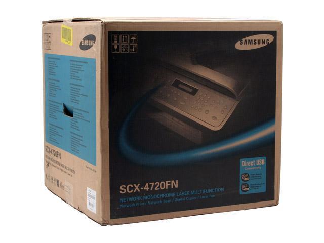 Samsung SCX-4720FN MFC / All-In-One Monochrome Ethernet (RJ-45) / LPT ...