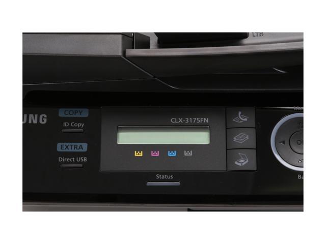 Samsung CLX Series CLX-3175FN MFC / All-In-One Color Ethernet (RJ-45 ...