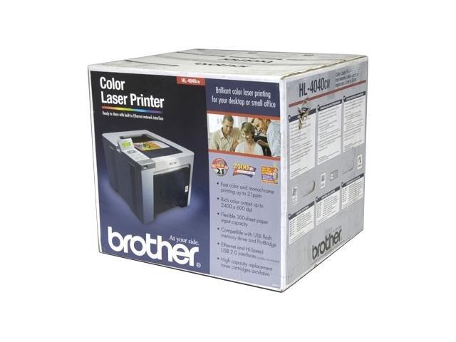 Brother HL Series HL-4040CN Workgroup Color Ethernet (RJ-45) / USB ...
