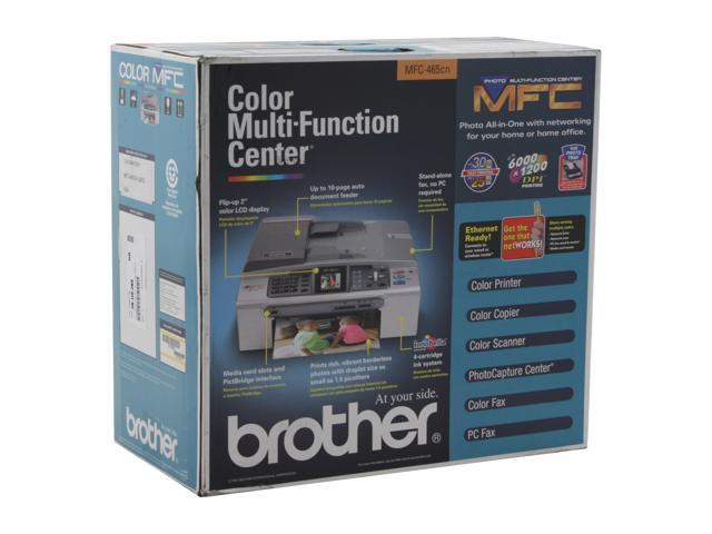 Brother MFC series MFC-465cn Ethernet (RJ-45) / USB InkJet MFC / All-In ...