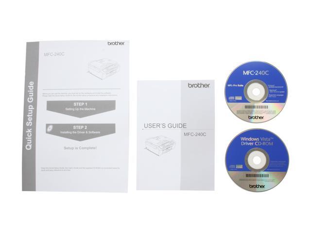 Refurbished: Brother MFC series MFC-240C USB InkJet MFC / All-In-One ...