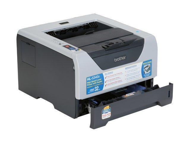 brother HL-5340D High-Speed Monochrome Laser Printer With Duplex ...