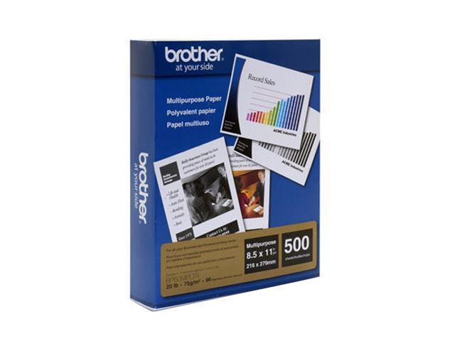 Brother BP60MPLTR Multipurpose Paper Letter - 8.5" x 11" - 1 Ream ...
