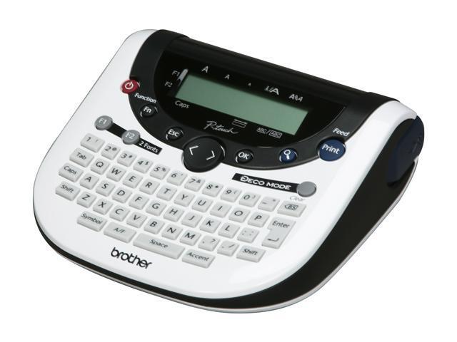 brother PT-1290 Home & Office "Simply Stylish" Thermal Transfer Labeler ...