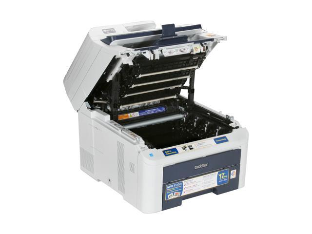 brother MFC-9120CN Digital Color LED All-in-One Printer With Fax and ...