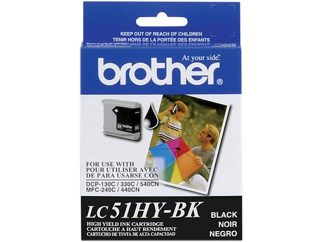 Brother LC51HYBK High Yield Innobella Ink Cartridge - Black - Newegg.com