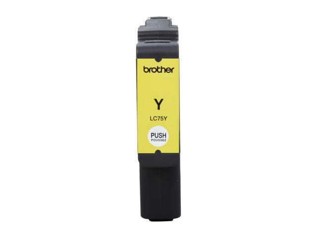Brother LC75Y High Yield Innobella Ink Cartridge - Yellow - Newegg.com