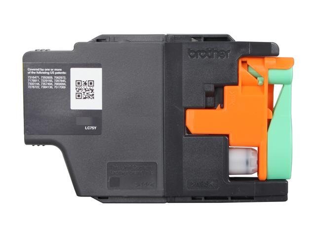 Brother LC75Y High Yield Innobella Ink Cartridge - Yellow - Newegg.com