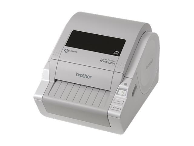 Brother TD-4100N Direct Thermal Printer - Monochrome - Desktop - Label ...