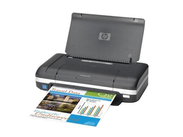 HP Officejet H470B Up to 22 ppm Thermal Inkjet Mobile Color Printer ...