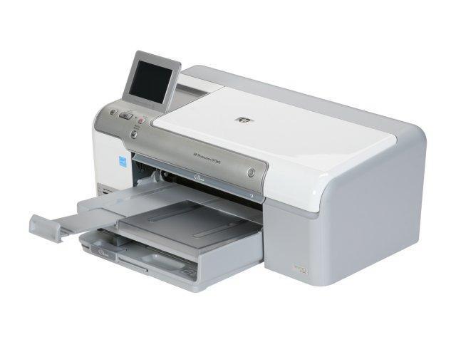 HP Photosmart D7560 Q8441A USB Thermal Inkjet Photo Color Printer ...