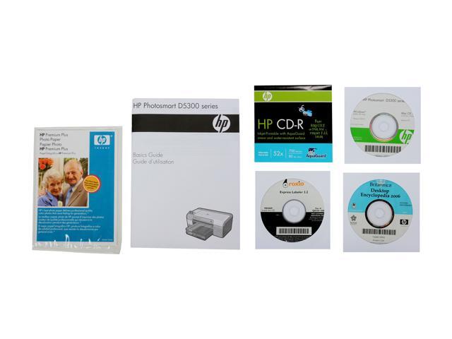 HP PhotoSmart D5345 Q8363A USB InkJet Photo Color Printer - Newegg.com