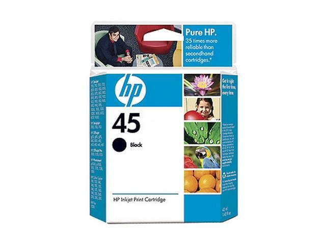 HP 45 Black Inkjet Print Cartridge (51645A) - Newegg.com