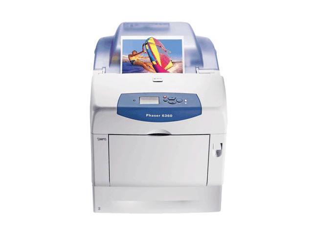 Xerox Phaser 6360N Workgroup Color Ethernet (RJ-45) / USB Laser Printer ...