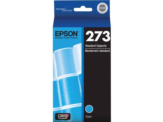 EPSON 273 T273220-S Standard Capacity Ink Cartridge Cyan - Newegg.com