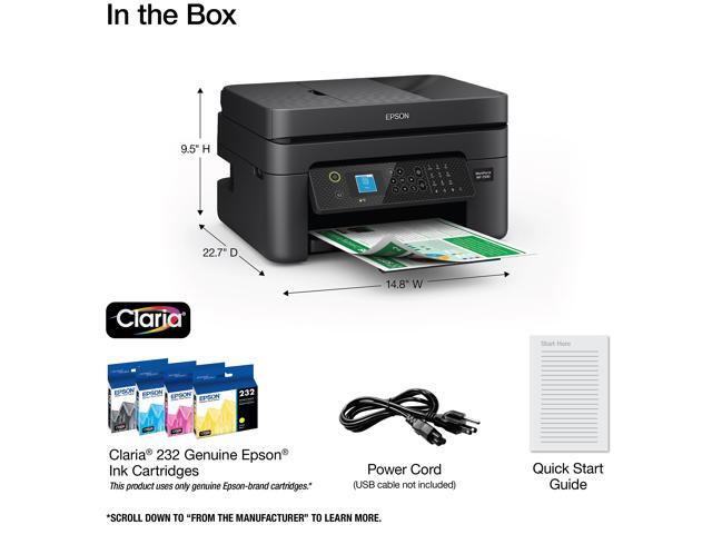 Epson WorkForce WF-2930 Wireless All-in-One Printer - Newegg.com